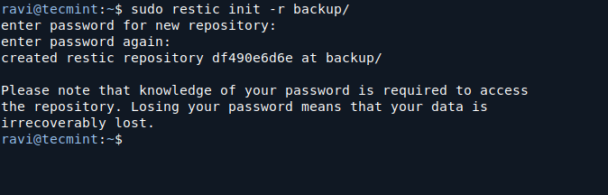 如何设置和使用 Restic 进行 Linux 备份 - Cdgzu.com