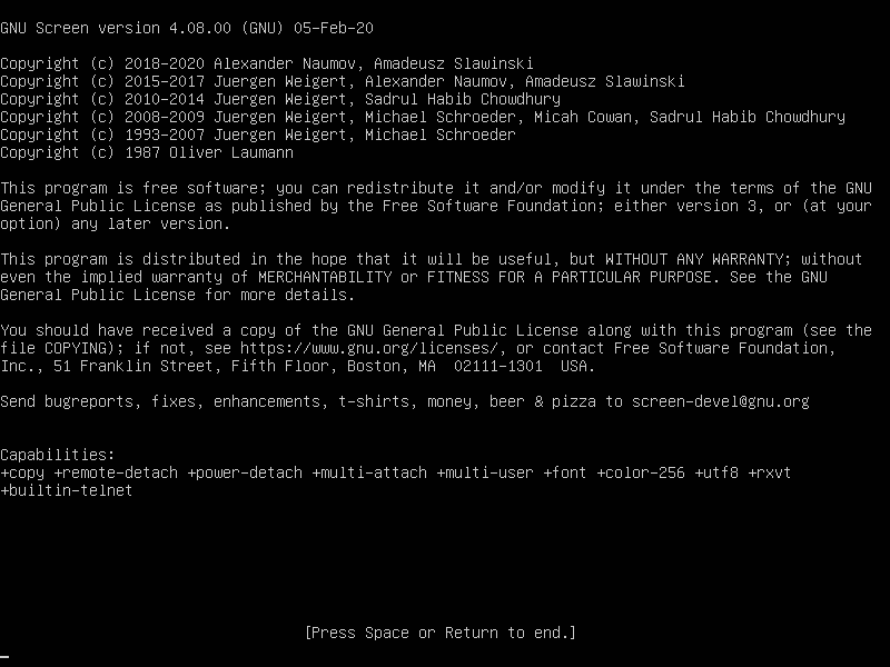 Linux Screen 命令入门 [20 个有用示例] - Cdgzu.com