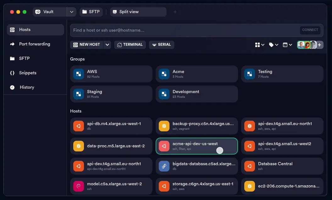 如何在 Linux 上安装和使用 Termius SSH 客户端 - Cdgzu.com