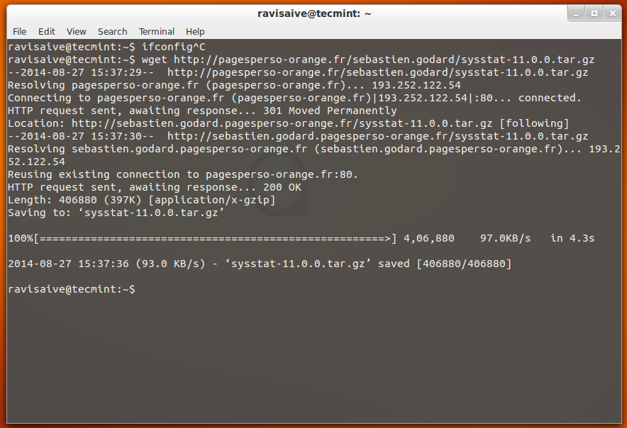 SYSSTAT - Linux的多合一系统性能和使用活动监视工具