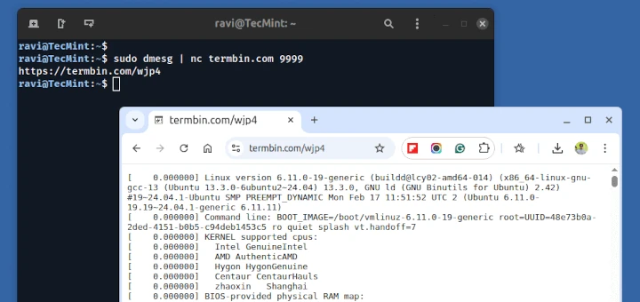 TERMBIN：在线共享终端输出的安全方法 - Cdgzu.com