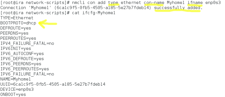 如何在linux中使用 Nmcli”配置网络ip连接