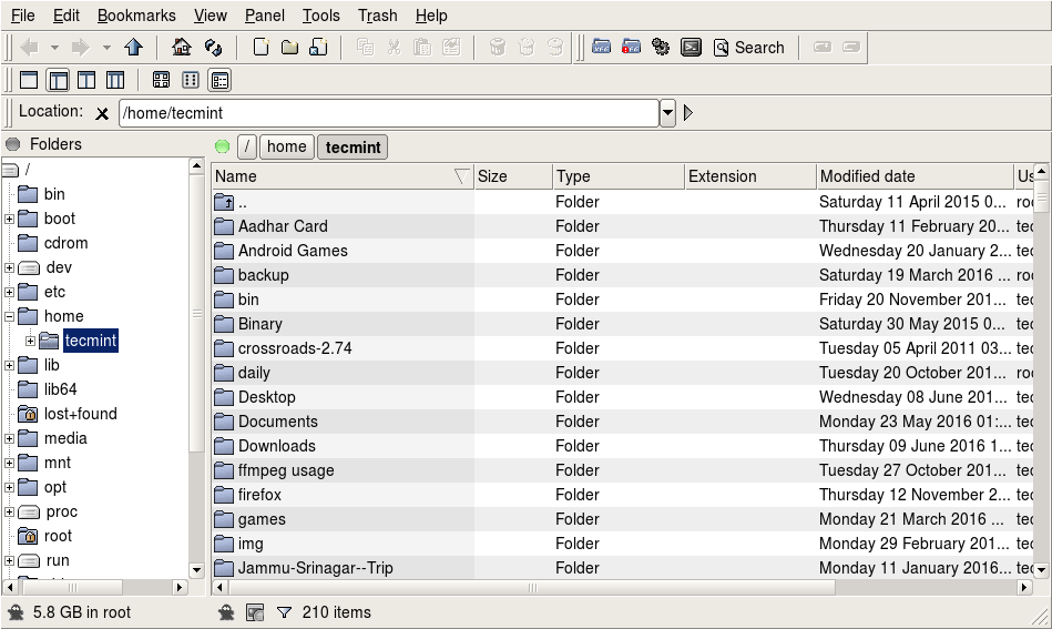 2024 年 32 个适用于 Linux 的最佳文件管理器和资源管理器 Gui Cli