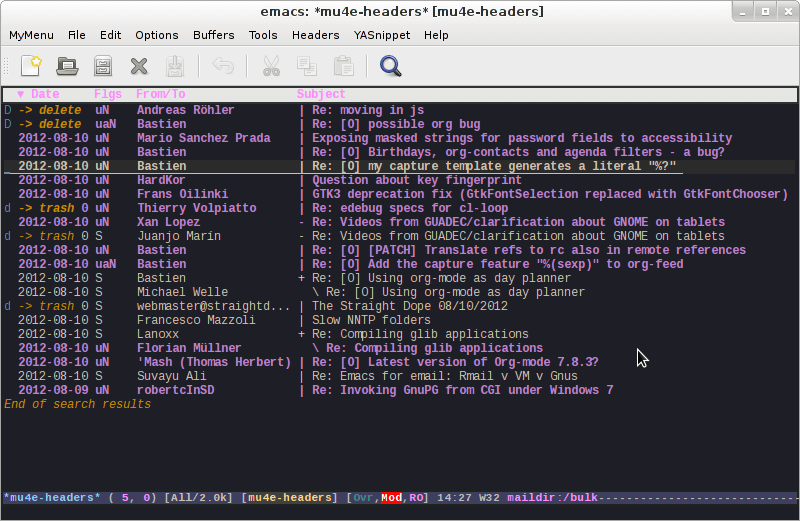 8个最佳命令行/终端电子邮件客户端 - Cdgzu.com