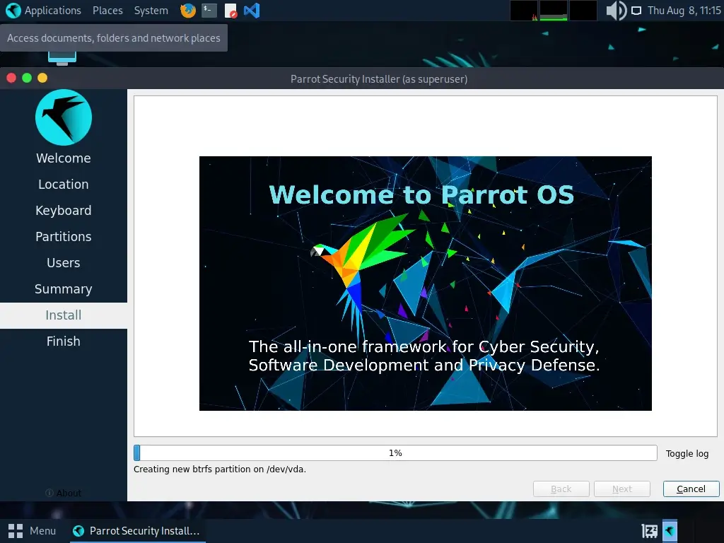 Parrot OS：专注于安全和隐私的 Linux 发行版 - Cdgzu.com