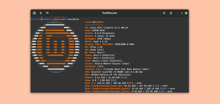 Neofetch 替代品：3 个最佳 Linux 系统信息工具 - Cdgzu.com