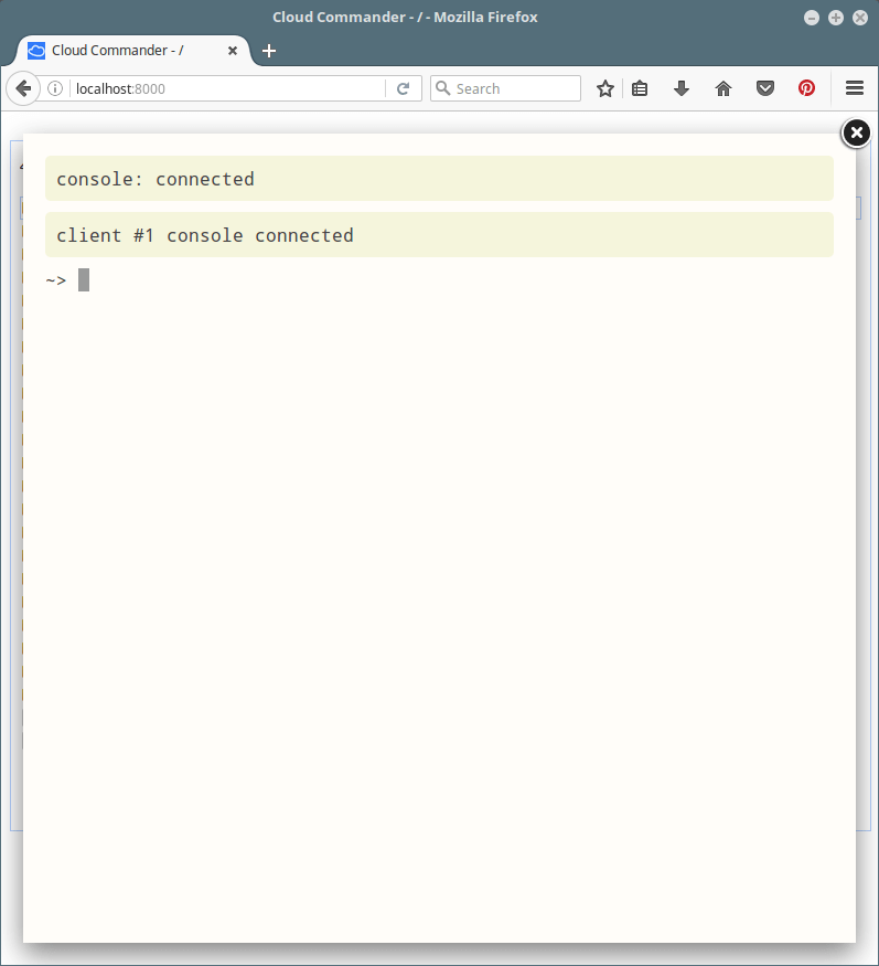 Cloud Commander - Web文件管理器通过浏览器控制Linux文件和程序 - Cdgzu.com