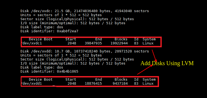 如何使用 Lvm 将新磁盘添加到现有 Linux 系统