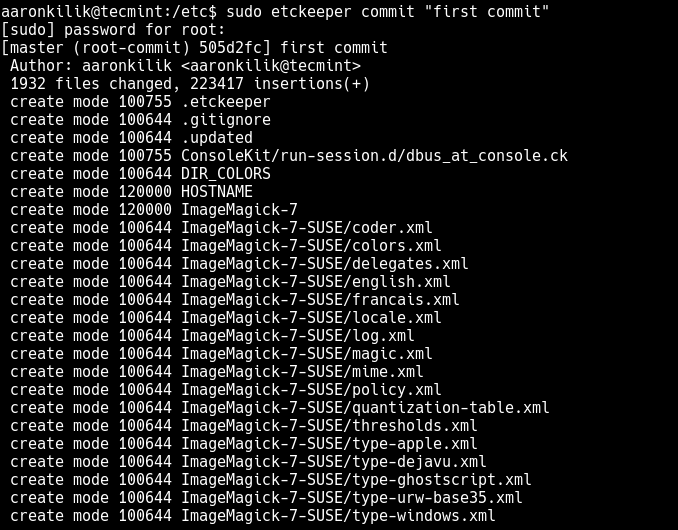 如何在 Linux 上使用 Etckeeper 通过版本控制来管理 /etc - Cdgzu.com
