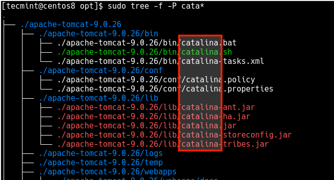 linux“树命令”的使用示例 - Cdgzu.com