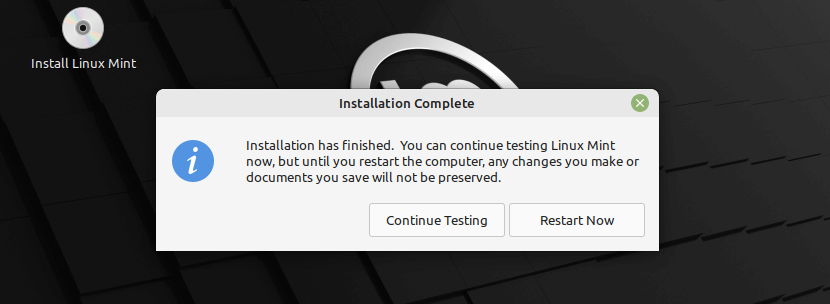 Linux Mint 22 [肉桂版]桌面的安装 - Cdgzu.com
