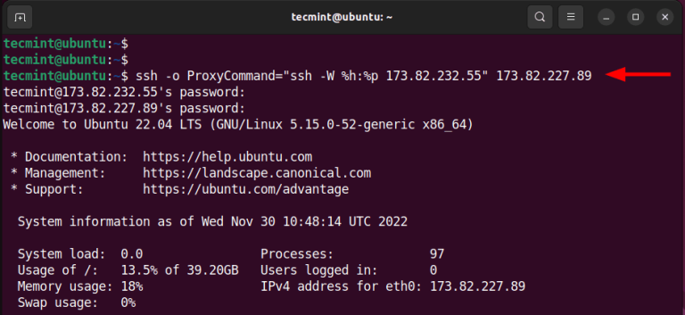 如何通过SSH ProxyJump和ProxyCommand连接远程Linux - Cdgzu.com