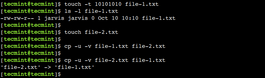 如何在Linux [14 CP命令示例]中复制文件和目录 - Cdgzu.com