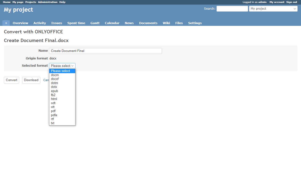 如何将Redmine与Linux上的仅限文档集成 - Cdgzu.com
