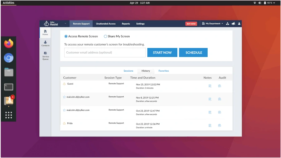Linux的8个最佳RDP（远程桌面）客户端在2024年 - Cdgzu.com