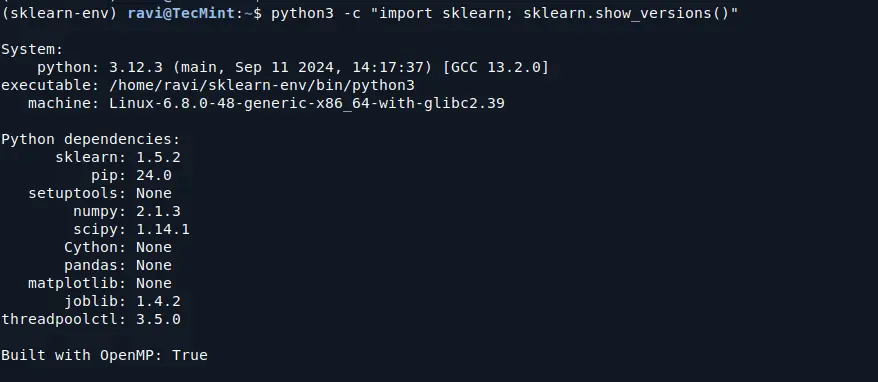 如何在 Linux 中安装和使用 Scikit-Learn - Cdgzu.com
