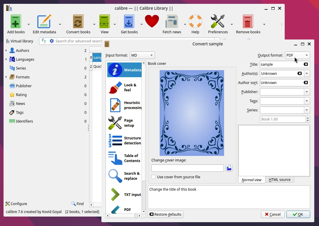 如何在 Linux 上将 Markdown (.MD) 文件转换为 PDF - Cdgzu.com