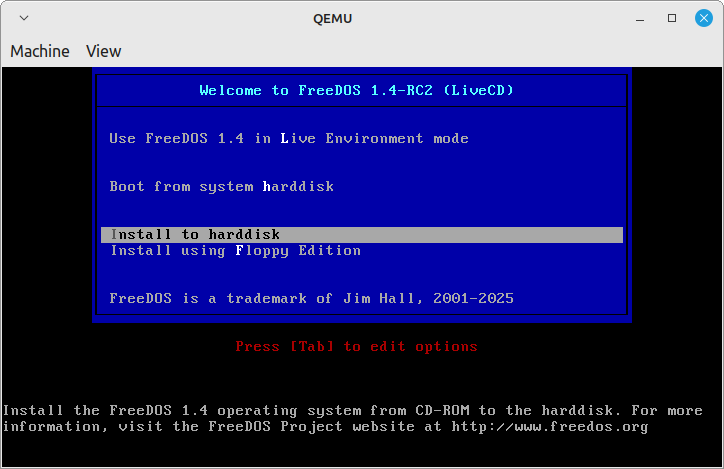 如何使用QEMU在Linux上设置Freedos - Cdgzu.com