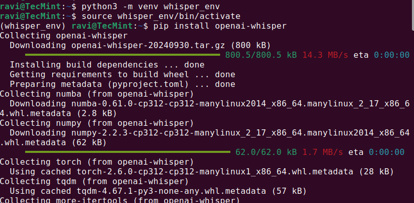 在 Linux 上运行 Whisper AI 进行实时语音转文本 - Cdgzu.com