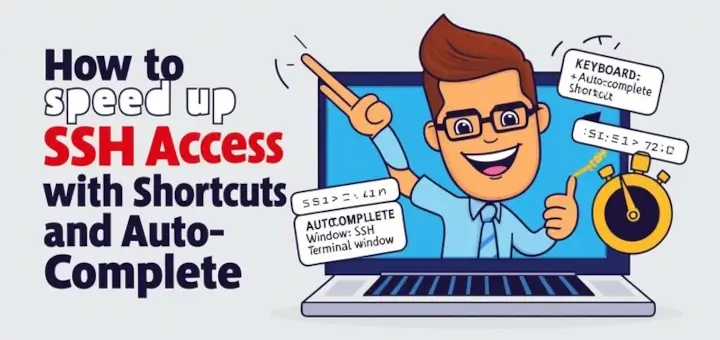 如何使用快捷方式和自动完成加速 SSH 访问 - Cdgzu.com