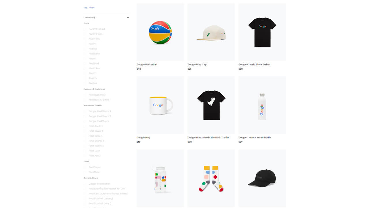 美国 Google 商店扩展 Google Apparel - Cdgzu.com
