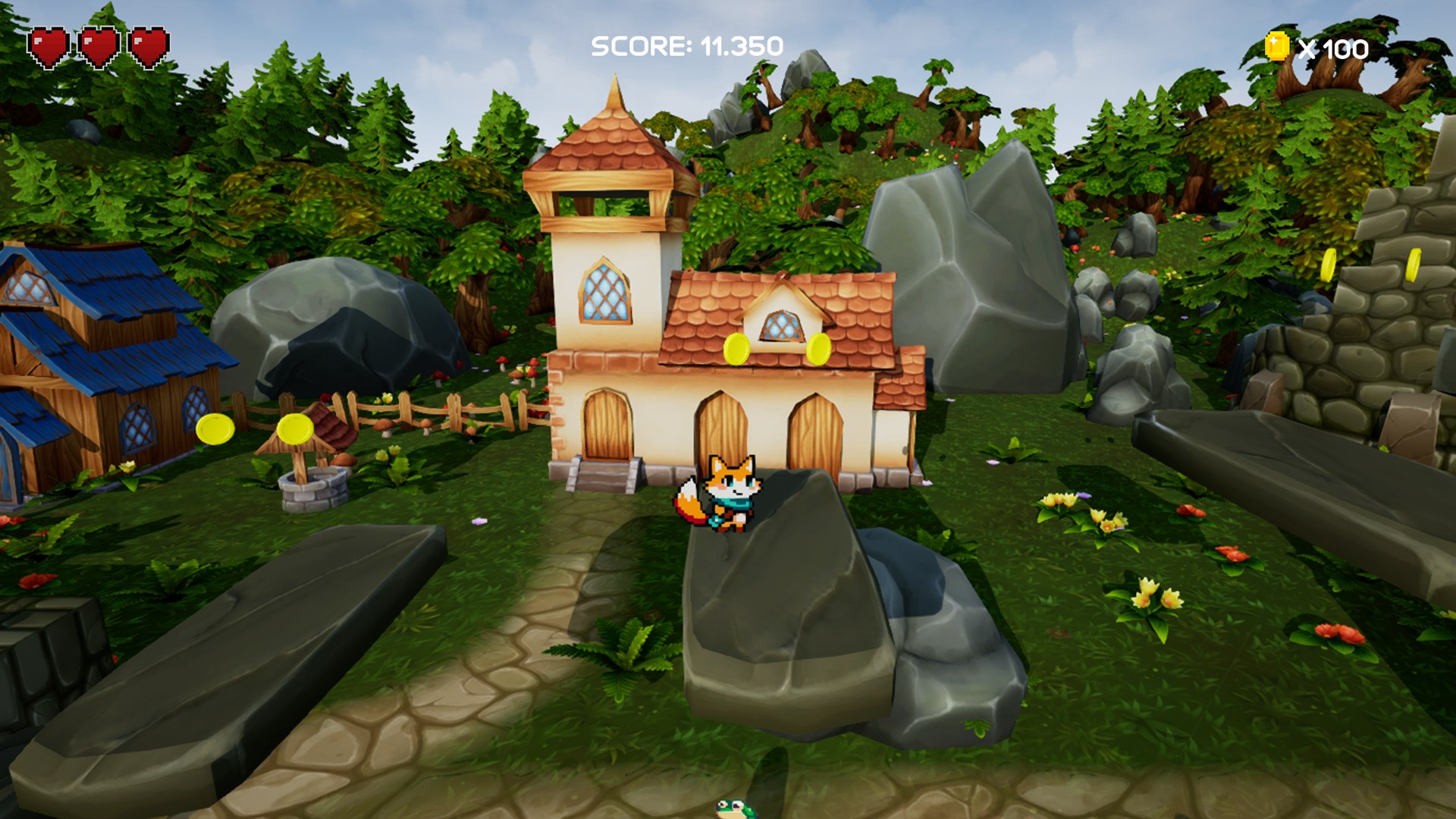 Fox Legend跳到Xbox系列X | S和PC：一个带有3D扭曲的迷人的2D平台游戏