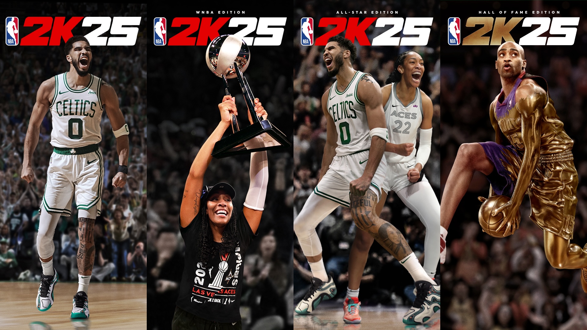 WNBA成为中心舞台：A'ja Wilson共同饰演的历史NBA 2K25封面 - Cdgzu.com