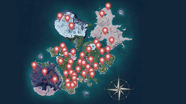 palworld：所有alpha pal位置以及如何抓住它们 - Cdgzu.com